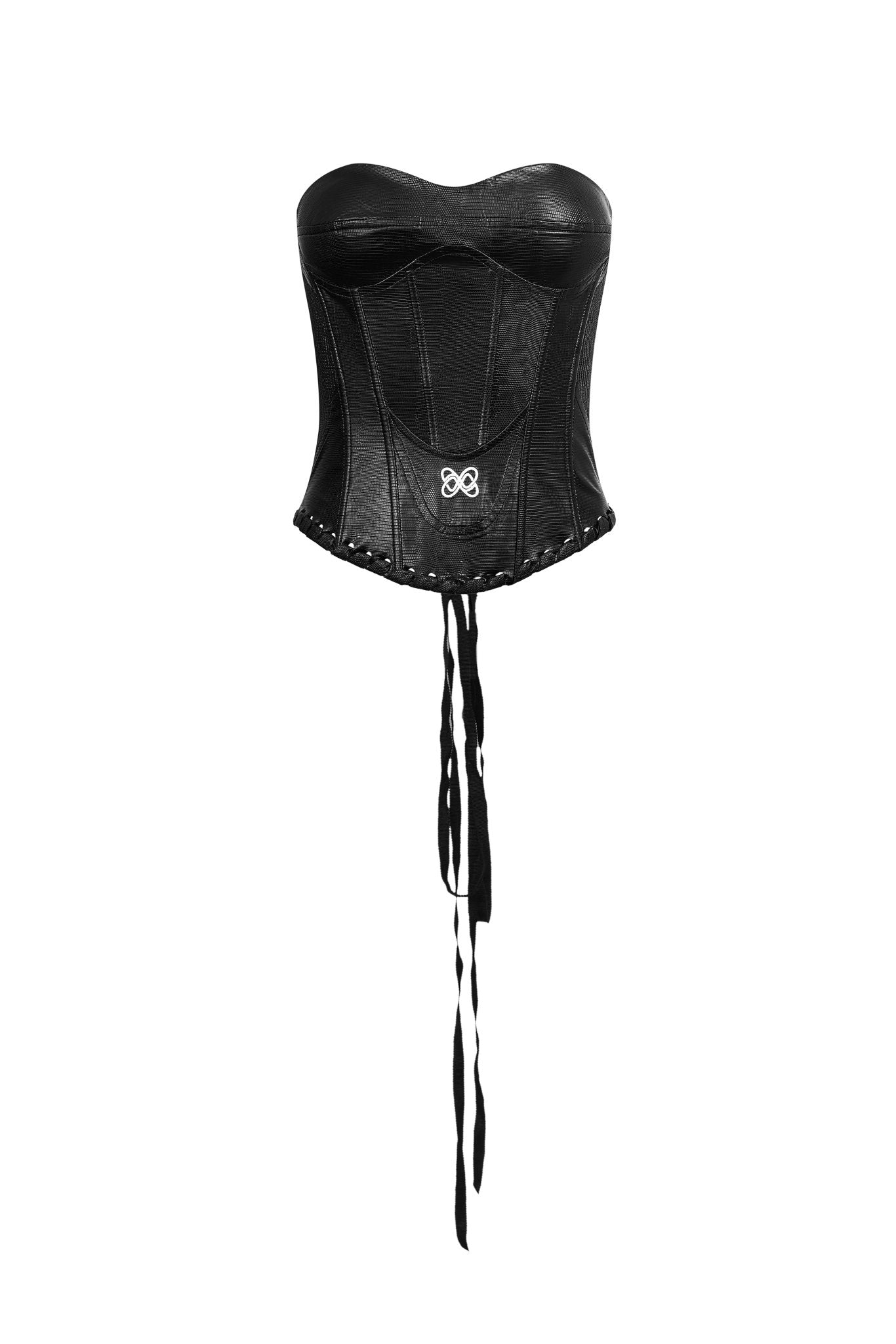 Black Fishbone Slim-Fit Tube Tops & Ann Andelman Official