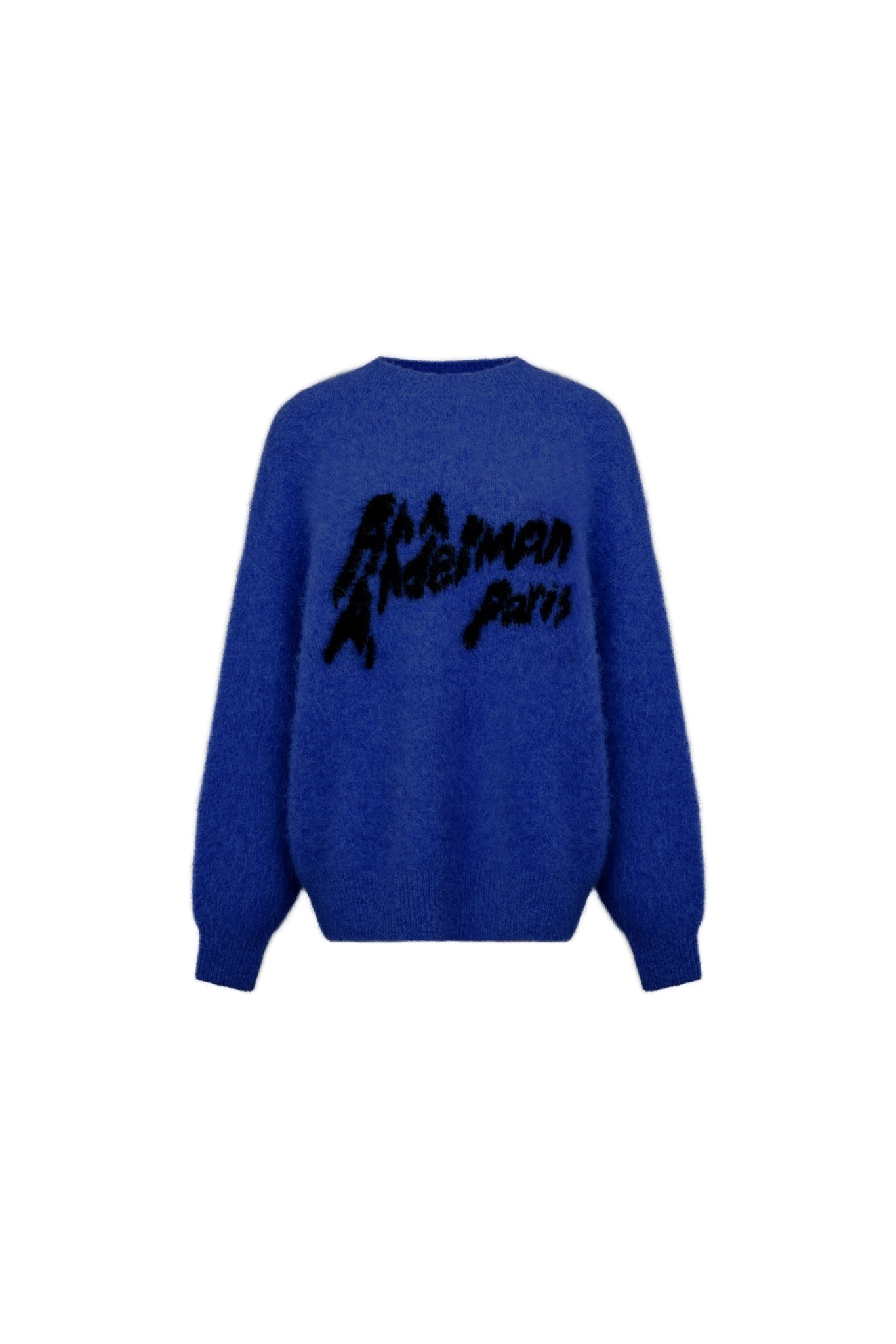 Blue Alpaca Logo Crewneck Sweater & Ann Andelman Official