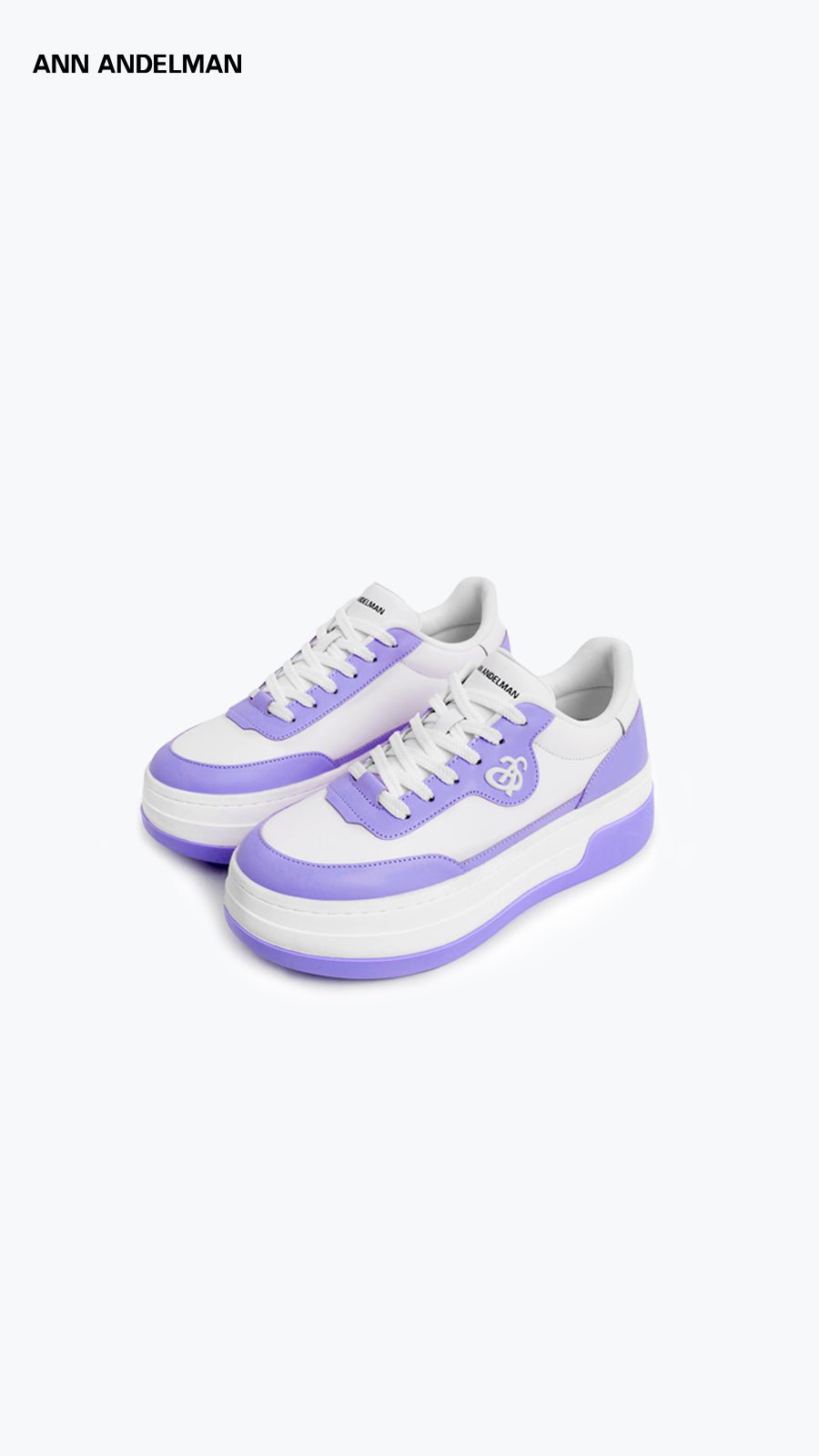 Purple Platform Sneaker & Ann Andelman Official