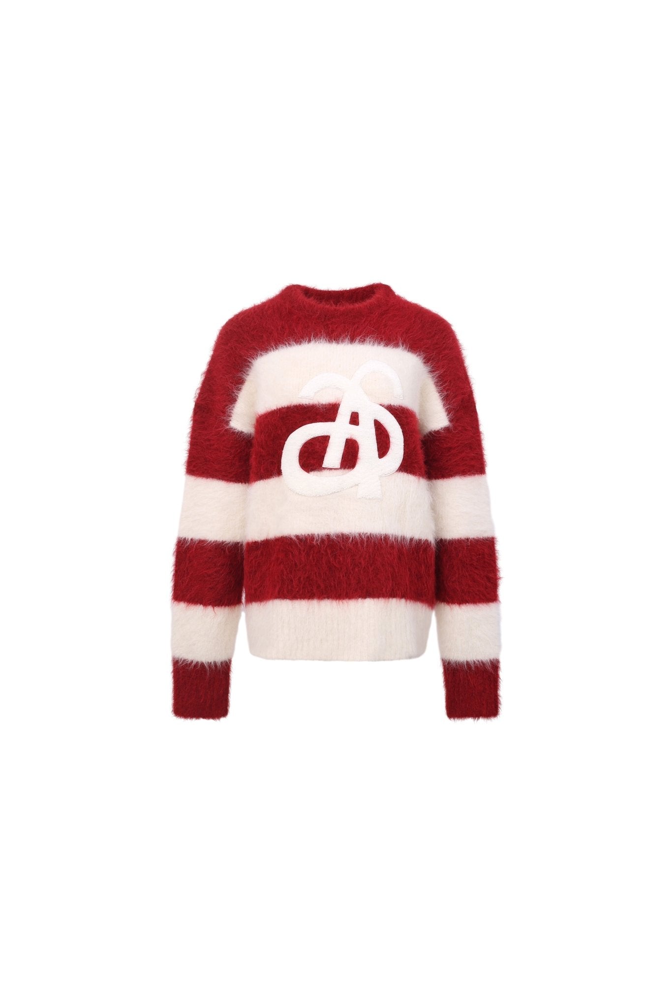 Red Striped Pullover Sweater & Ann Andelman Official